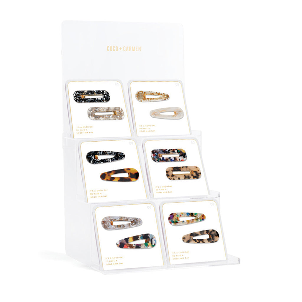 Bella Hair Clips Assortment Pack w/ Display – tgbBRANDS