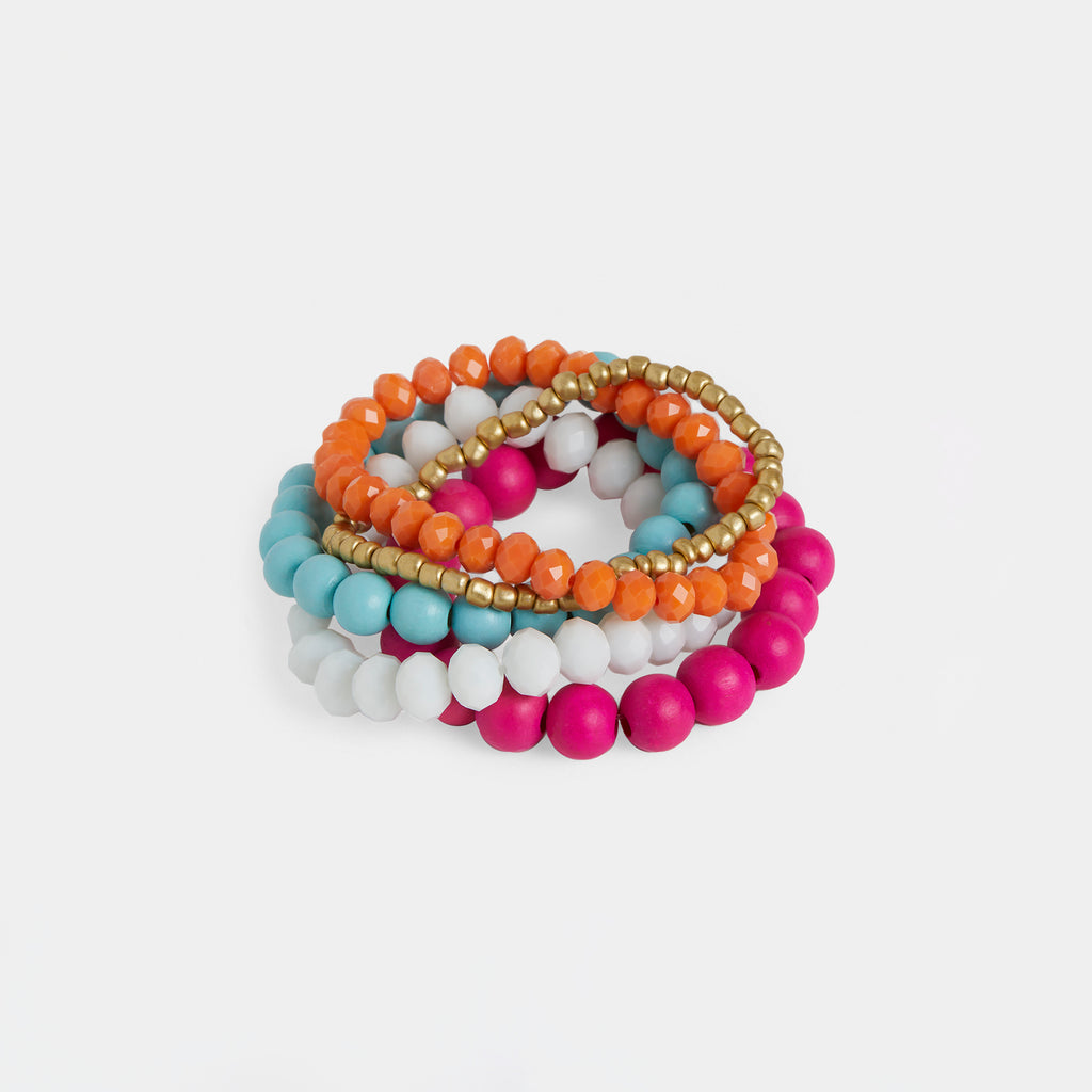 Darelyn Stretch Bracelet Stack - Final Sale – tgbBRANDS