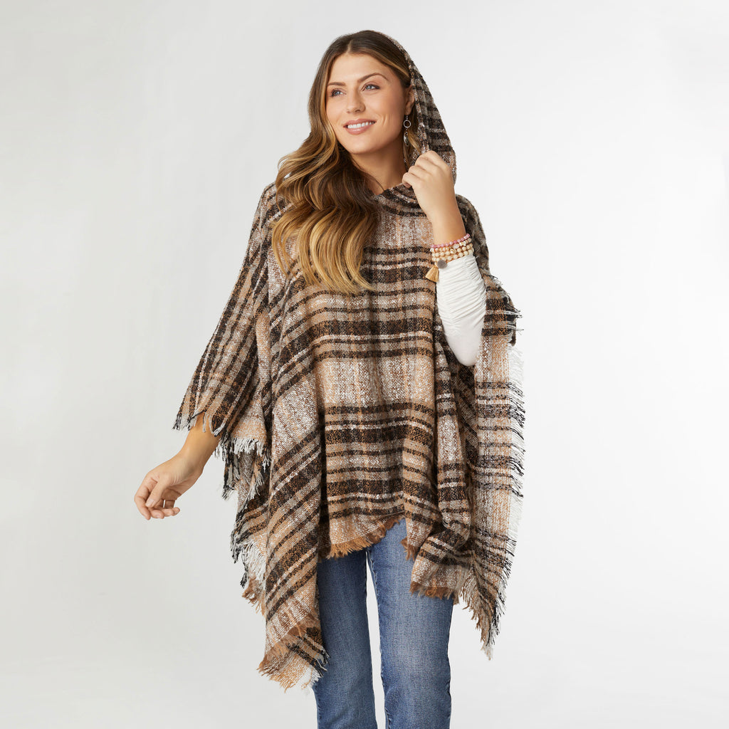 Copacabana Hooded Poncho – tgbBRANDS