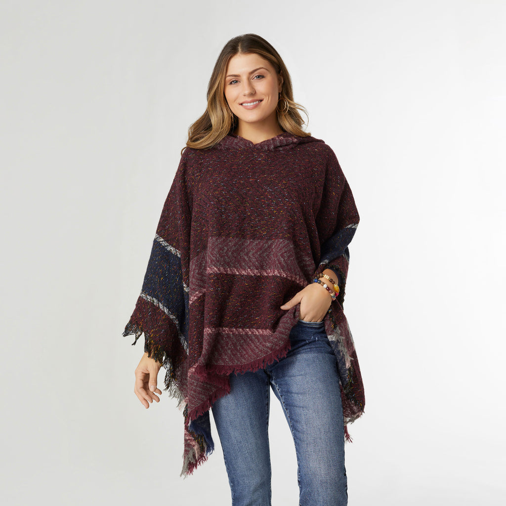 Copacabana Hooded Poncho – tgbBRANDS