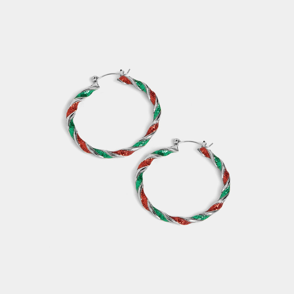 Twisted Peppermint Hoop – tgbBRANDS