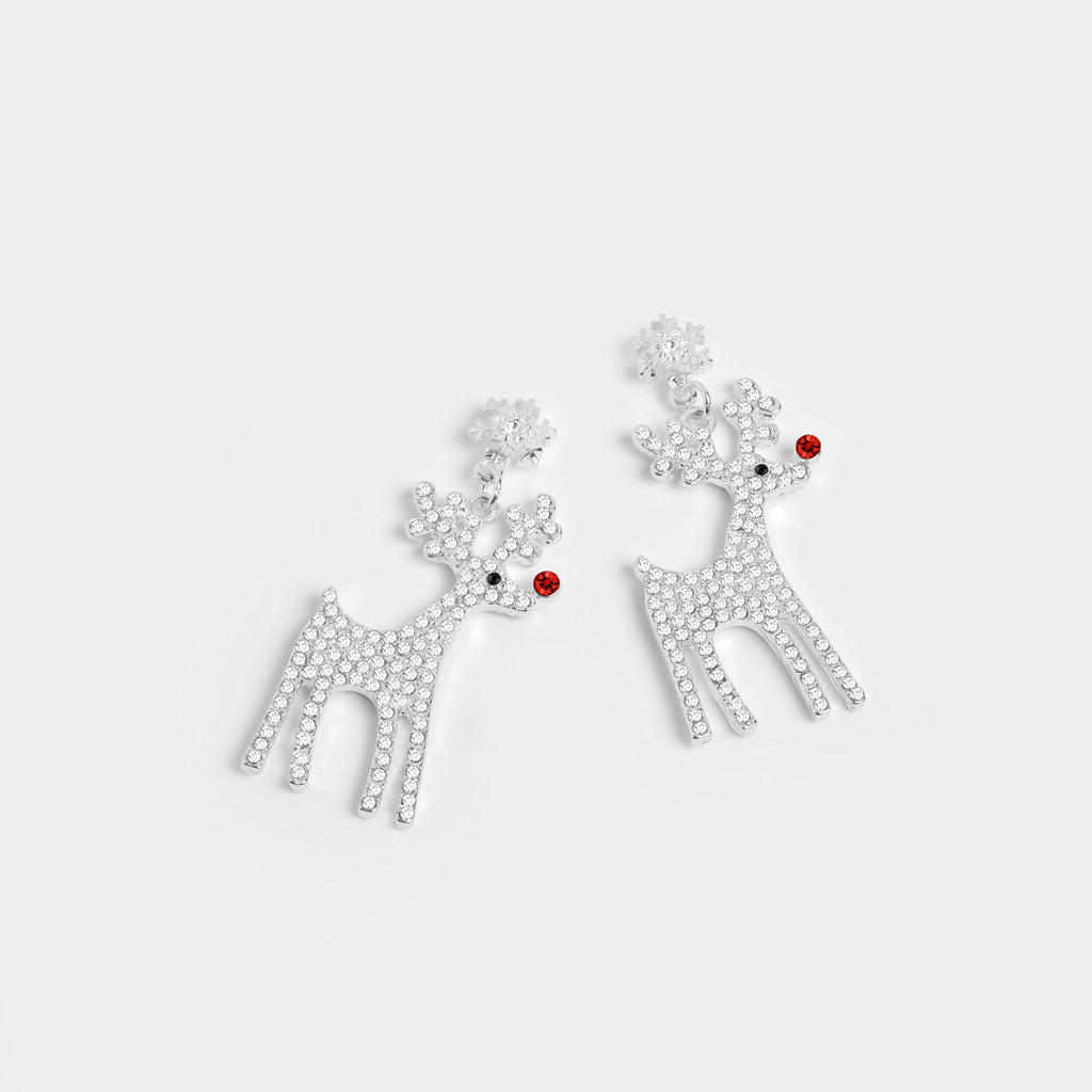Holiday Rudolf Reindeer Earrings – tgbBRANDS