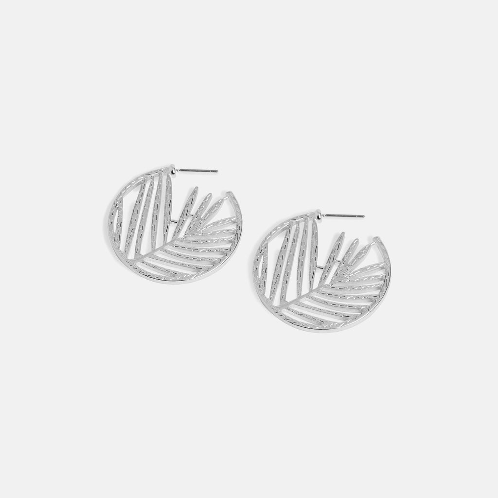Whispers Palm Leaf Hoop – tgbBRANDS